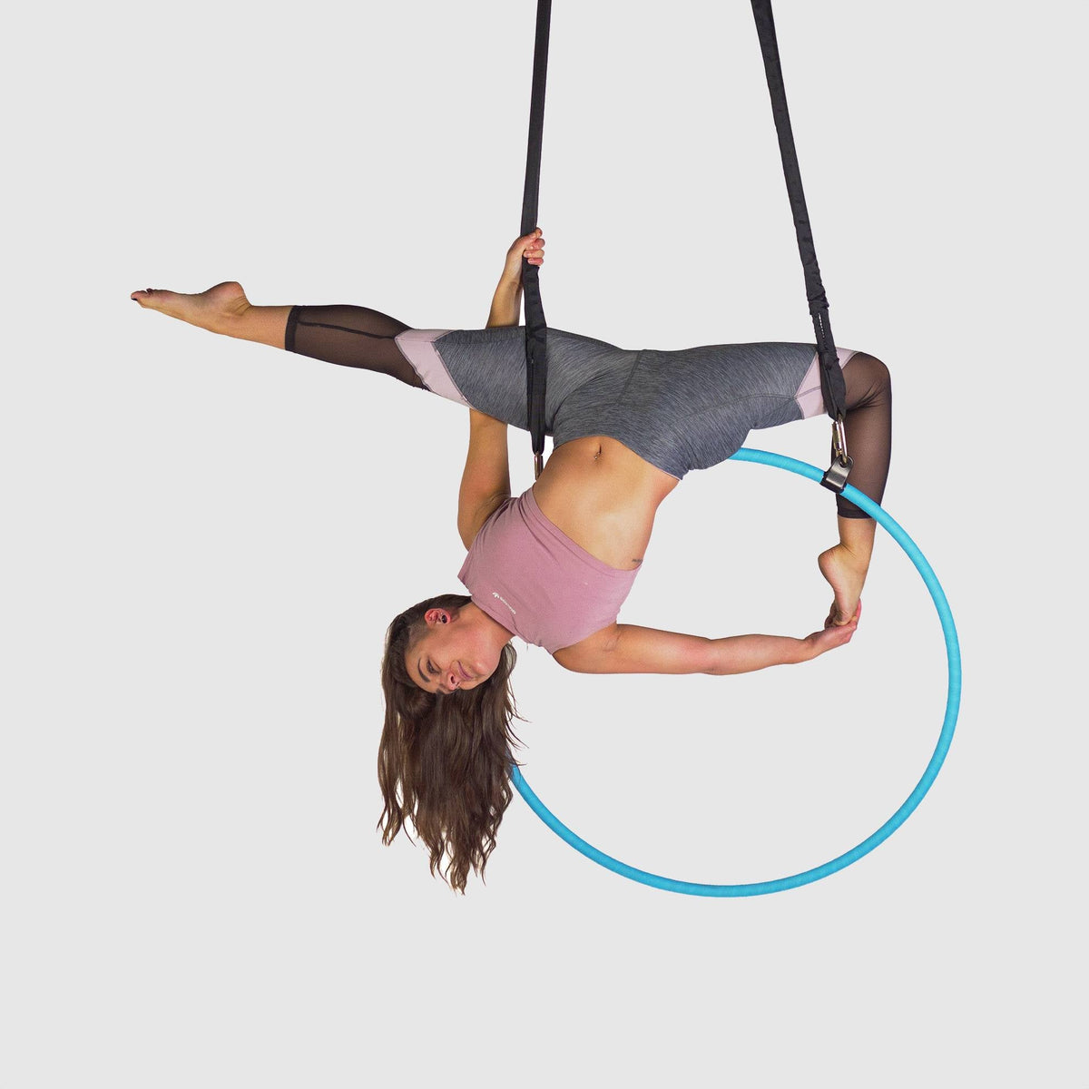 Firetoys 2 Point Aerial Hoop - Pearl Black – Firetoys Wholesale
